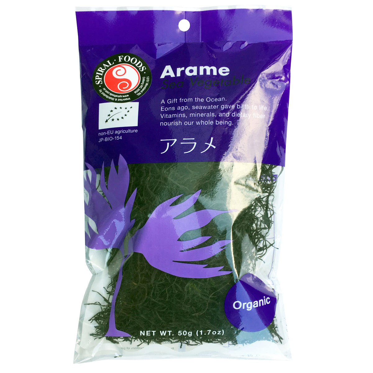 Arame Seaweed | Spiral Foods | Wholefoods | Rider | Australia